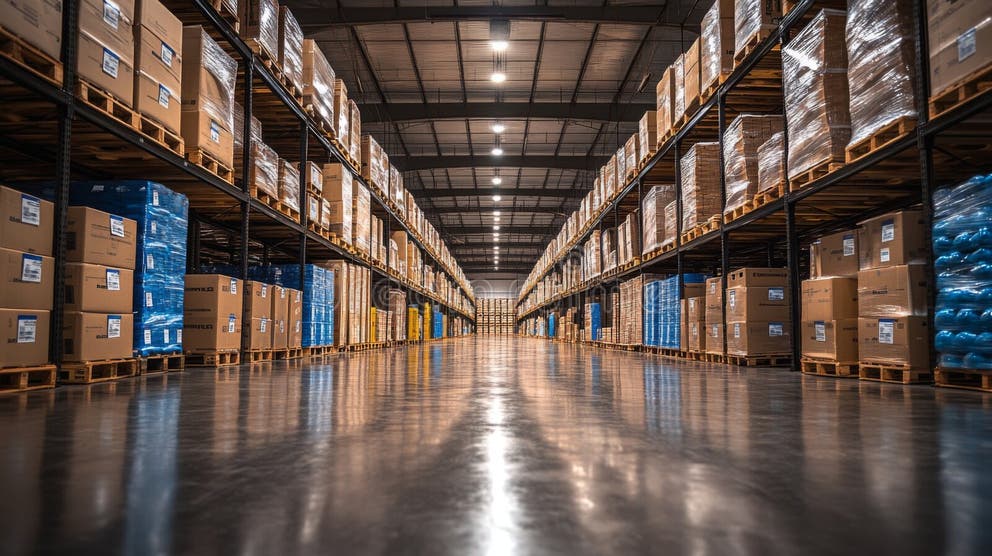 Efficient Storage and Organization in a Modern Warehouse Facility with ...