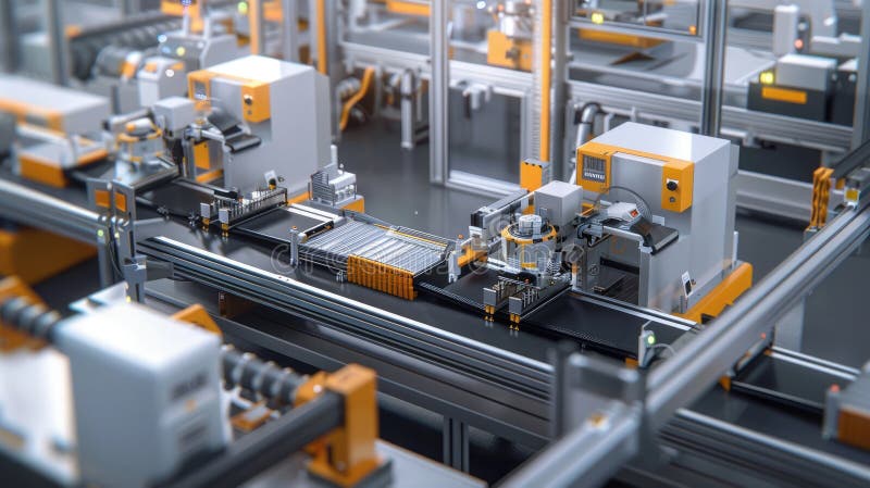 Efficient and Streamlined Production Line for EV Battery Components ...