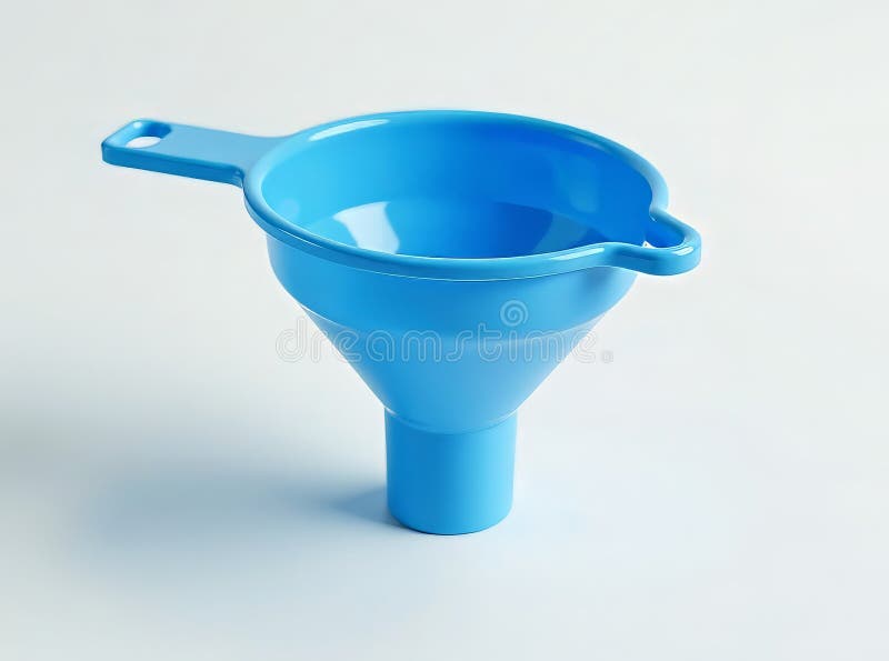 Efficient and Stylish Blue Plastic Funnel for Bottled Water a ...