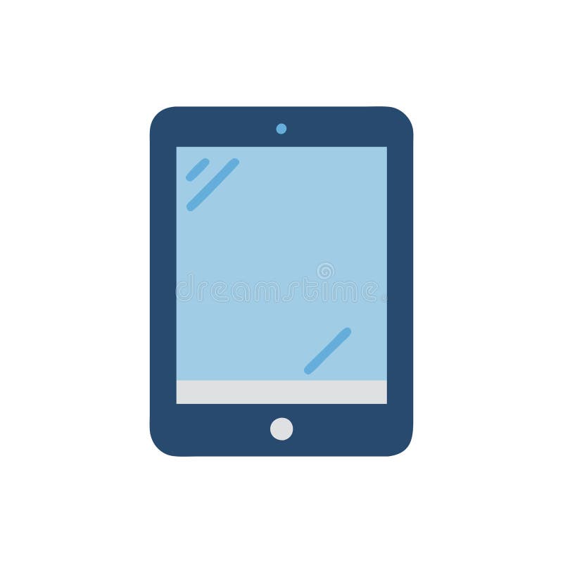 Efficient Tablet Icon stock photo. Illustration of connection - 357860164