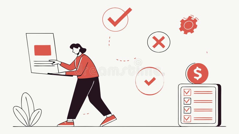 Efficient Task Completion and Project Management, Vector Design ...