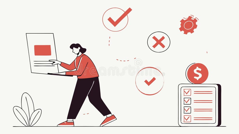 Efficient Task Completion and Project Management, Vector Design Generative AI Stock Vector ...