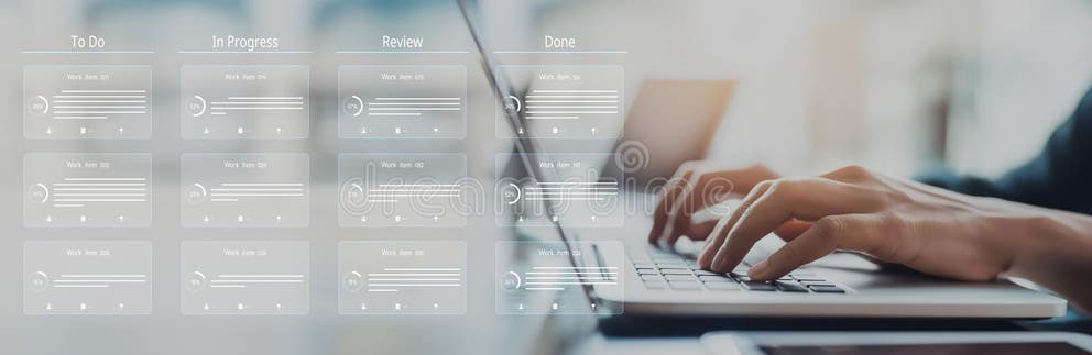 Efficient Task Management: Mastering Project Workflow EIDE Stock Illustration - Illustration of ...