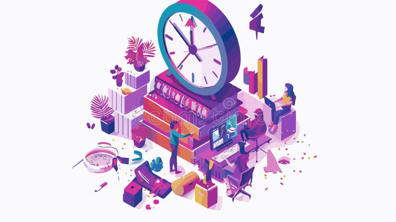 Efficient Time Management and Teamwork in Marketing Strategies Stock ...