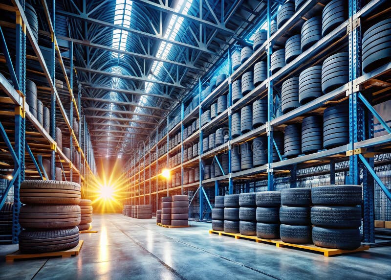 Efficient Tire Management in a Modern Warehouse Optimizing Space and ...