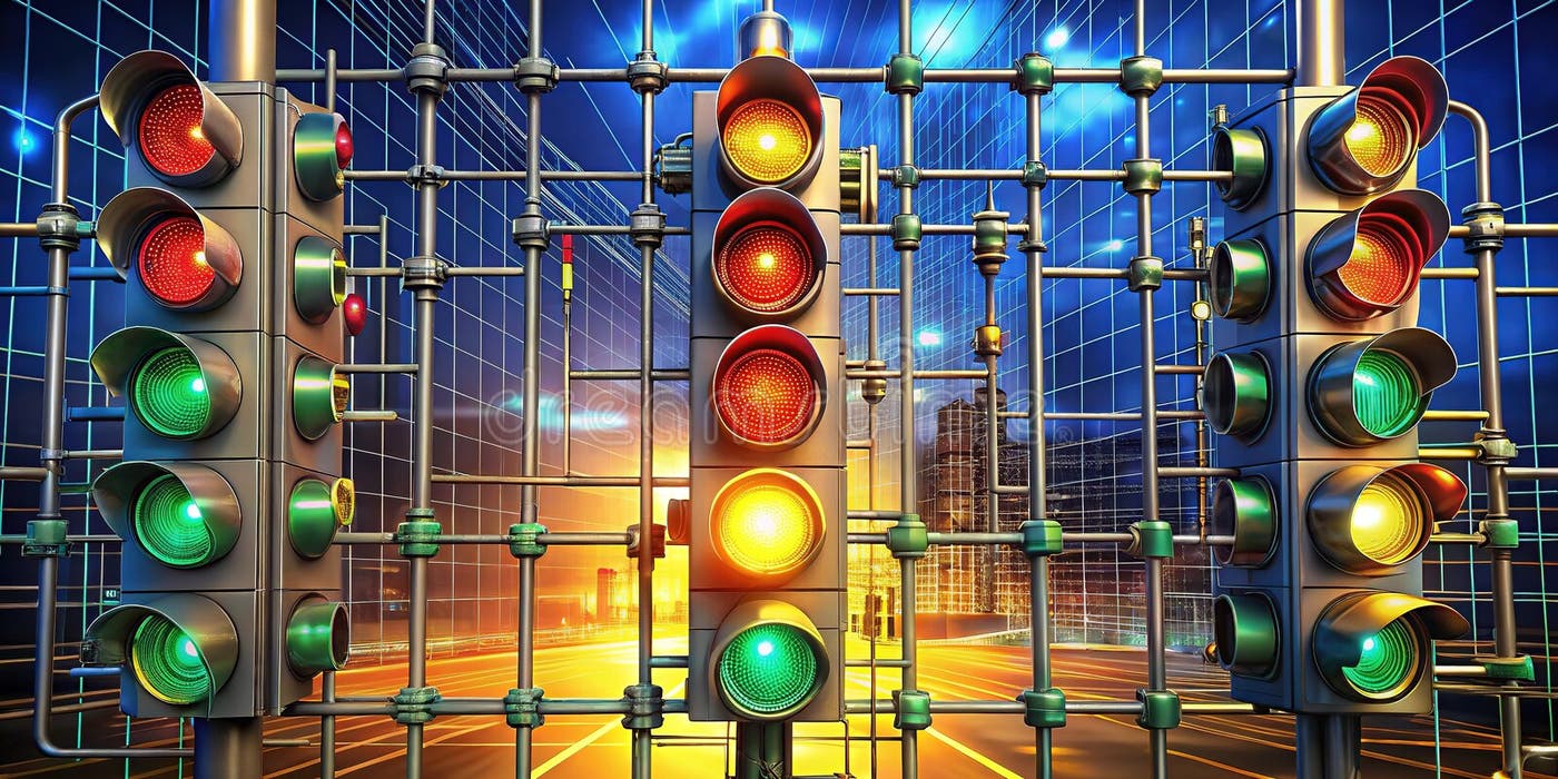 Automation Traffic Stock Illustrations – 5,792 Automation Traffic Stock ...