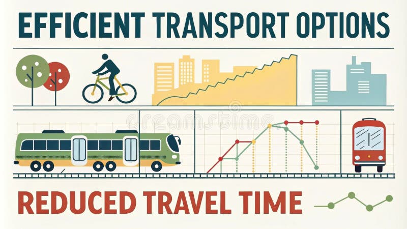 Efficient Transport Options Reduced Travel Time Dramatically.. Stock ...