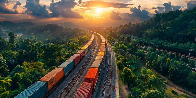 Efficient Transportation of International Goods by Train with ...