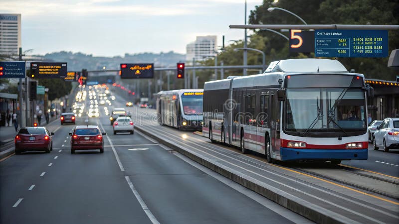 Efficient Transportation System with Buses and Traffic Signals on Urban ...