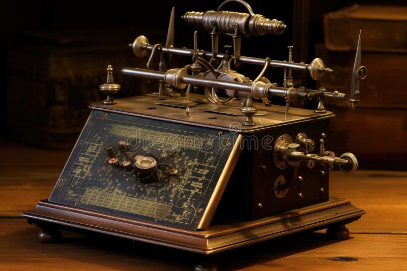 An Efficient and Versatile Machine Placed on a Table, Ready To Handle ...