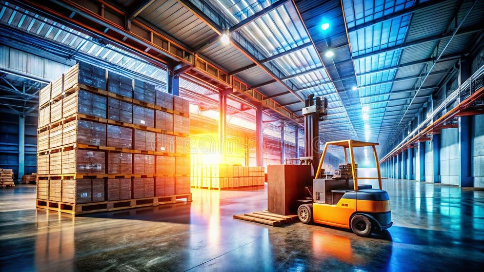 Efficient Warehouse Dock Loading Streamlined Operations with Electric ...