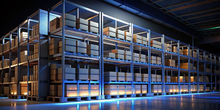 Efficient Warehouse Inventory Management Optimized Stock Boxes on ...