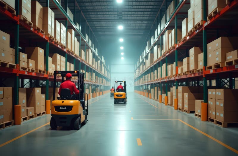Efficient Warehouse Logistics with Forklift Operators in a Large ...