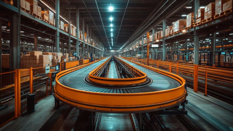 Efficient Warehouse Logistics System Streamlining Inventory Movement in ...