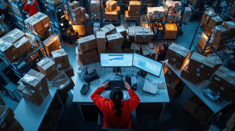 Efficient Warehouse Management with Automated Systems and Organized ...