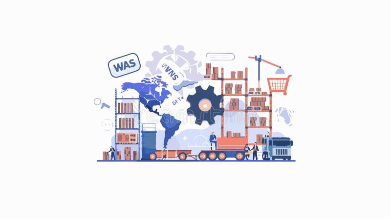 Efficient Warehouse Management System with Cog Connected To Warehouse ...