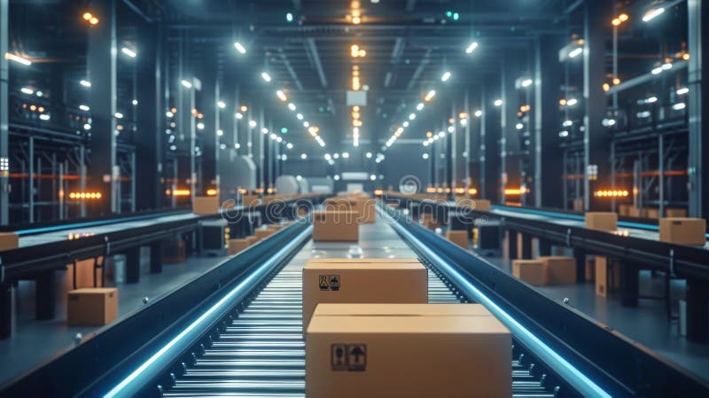 Efficient Warehouse Operation with Moving Boxes on Conveyor Belts Under ...