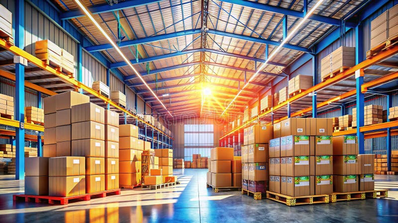 Efficient Warehouse Storage Solutions Optimized Shipping Boxes for Maximum Logistics and ...