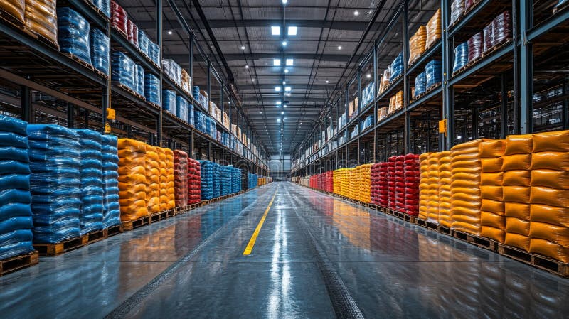 Efficient Warehousing in a Petrochemical Facility with Organized Color ...