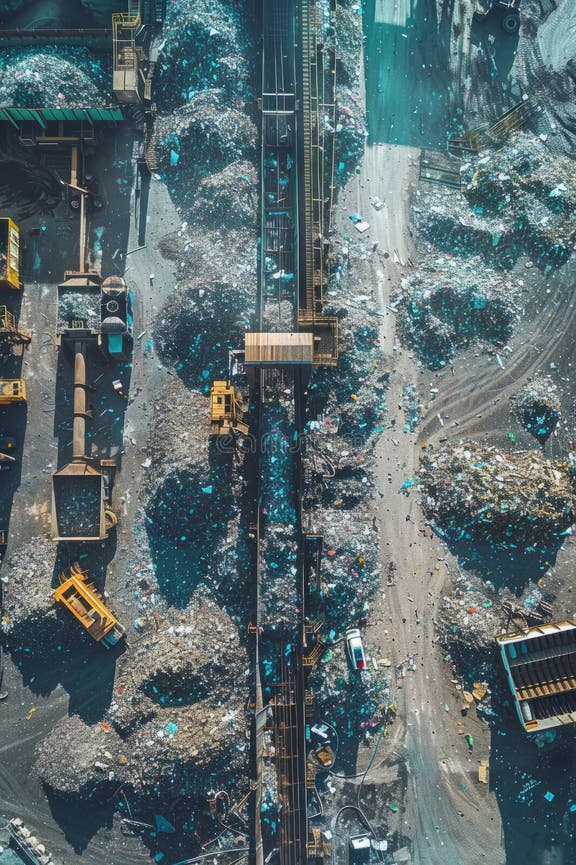 Efficient Waste Sorting Process in a Recycling Plant Using Drones and ...