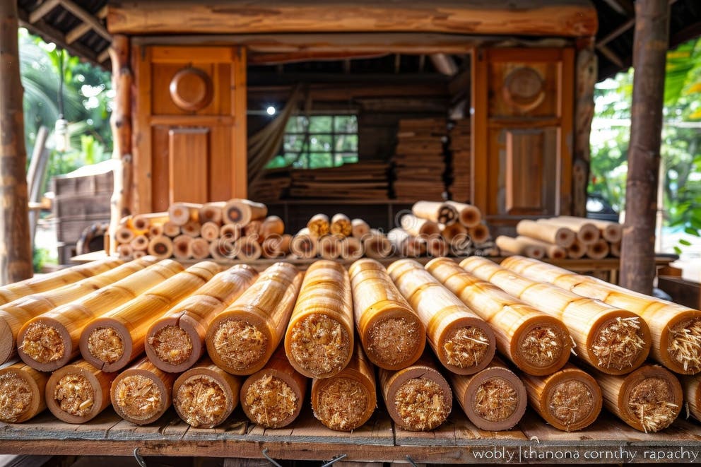Efficient Wood Processing Harvester Log Loader in Action at Sawmill ...