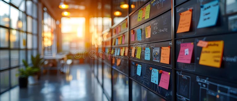 Efficient Workflow with Kanban: Visual Task Management. Concept Kanban ...