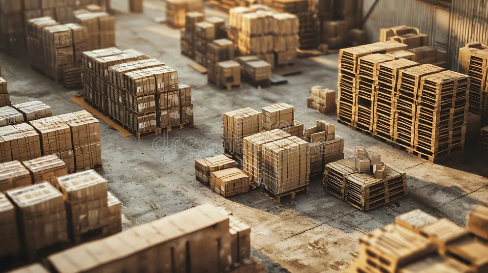 Efficiently Manage Inventory with Organized Pallet Stacking in ...