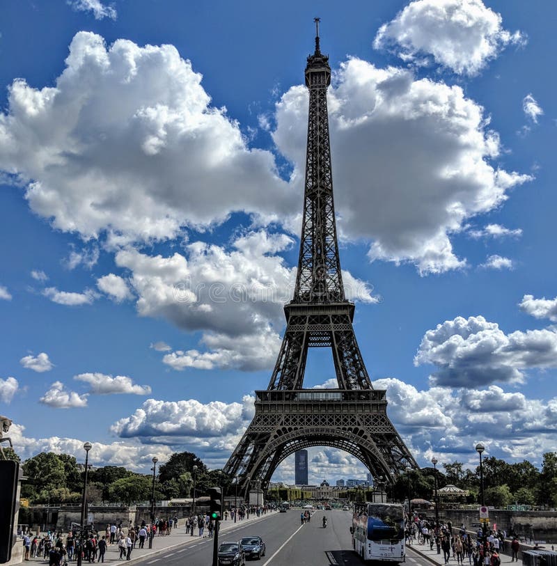 Effiel Tower stock photo. Image of landmark, travel, eiffel - 32411140