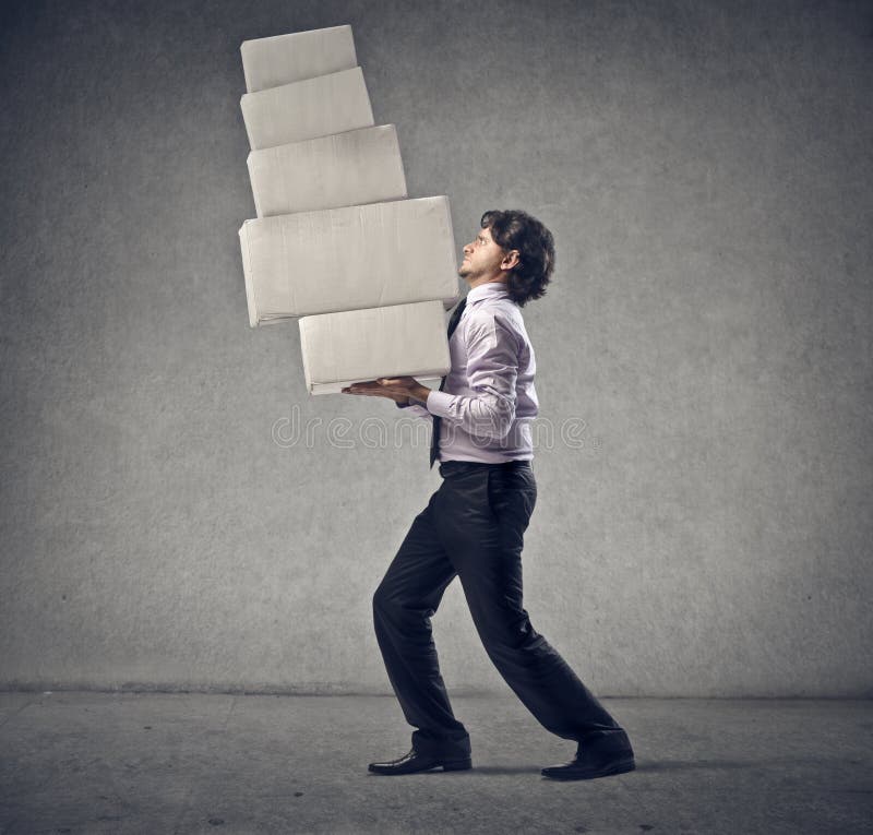 Effort stock image. Image of tired, concept, worker, office - 29442405