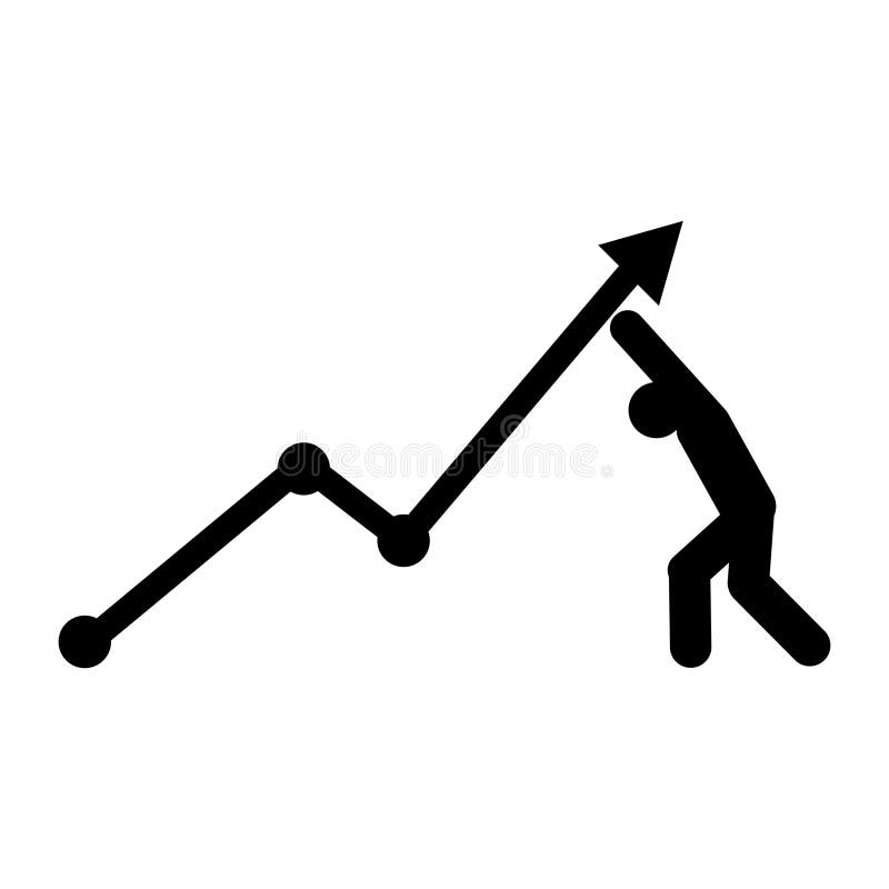 Effort icon illustration stock illustration. Illustration of effort ...