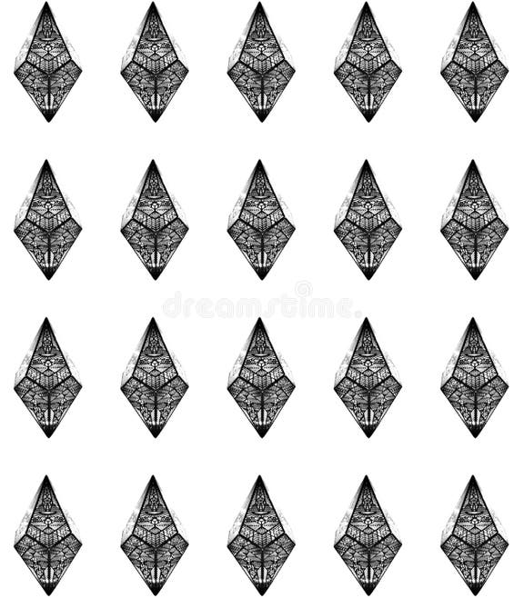 Effortless Blitz Geometric Pattern Stock Illustration - Illustration of ...