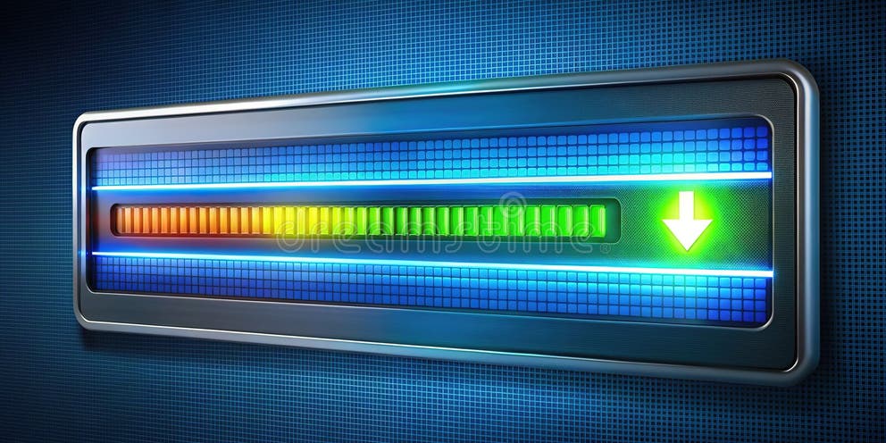 Effortless Digital File Transfer Download Computer Interface UI Design ...