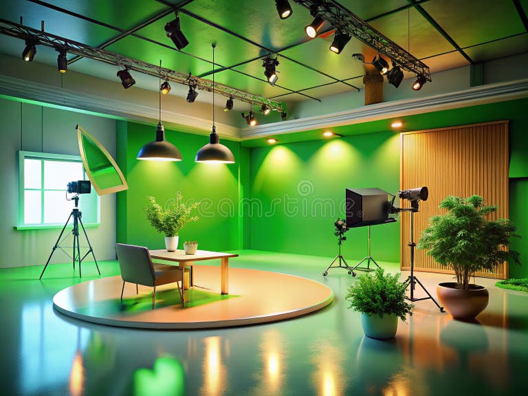 Effortless Morning Virtual Studio Setup Professional Green Screen ...