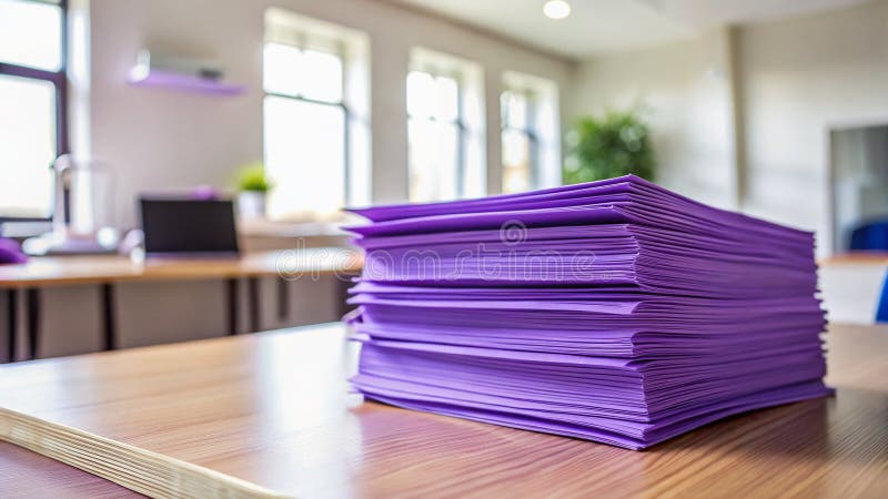 Effortless Office Organization a Sleek Desk Arrangement Featuring a ...