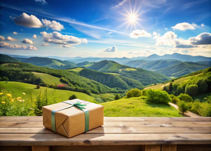 Effortless Refunds a Tranquil Nature Scene Illustrates Smooth Customer ...