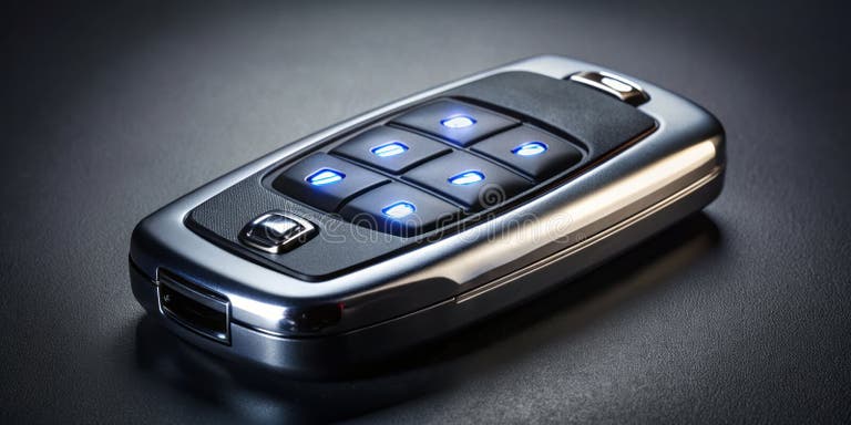 Effortless Vehicle Control Modern Keyless Remote with Illuminated ...