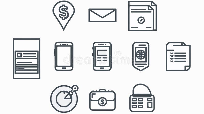 Effortlessly Pay Bills Using Mobile Phone Payment Method Stock Vector ...