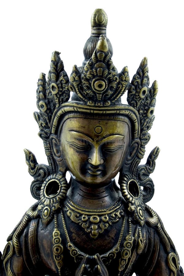 Efigie budista foto de archivo. Imagen de efigie, nepal - 705734