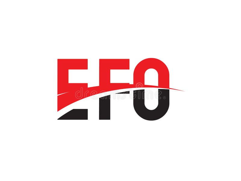 EFO Letter Initial Logo Design Vector Illustration Stock Vector ...