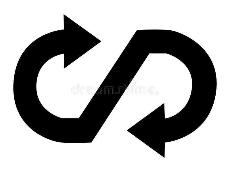 Eft right pathways arrows stock illustration. Illustration of brand ...