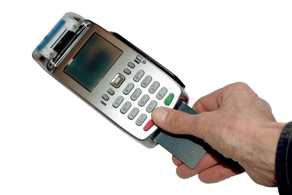Eftpos terminal stock image. Image of machine, point - 68593179