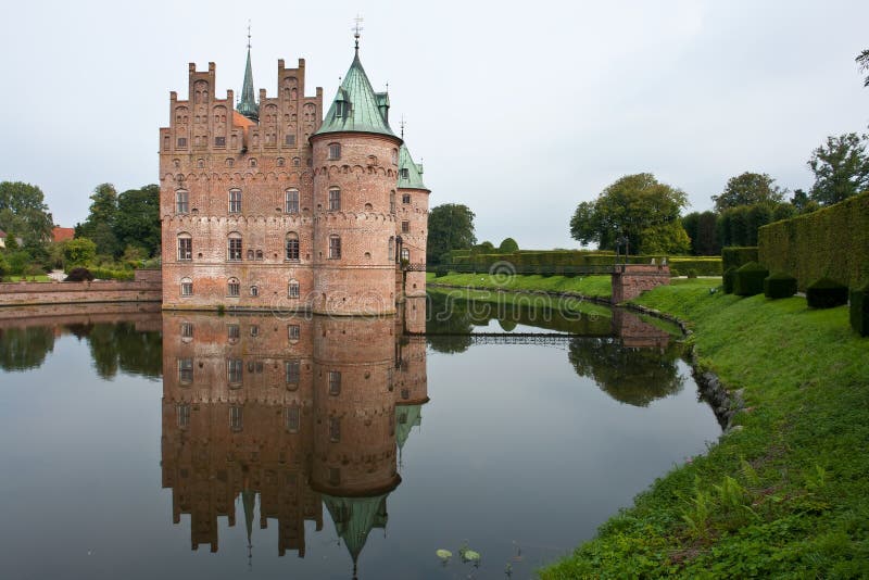 Egeskov Castle Funen Denmark Picture. Image: 21127727