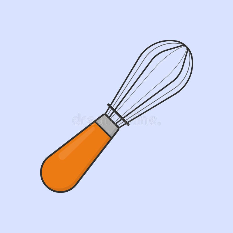 Egg Beater Vector Illustration Icon Kitchen Egg Beater Vector Stock ...