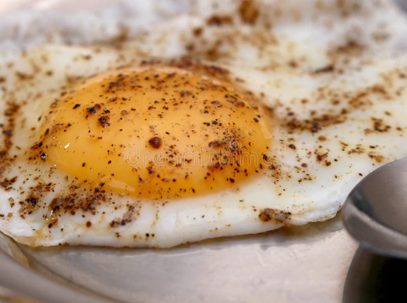 Bullseye Egg stock photo. Image of fried, delicious, yolk - 59282156