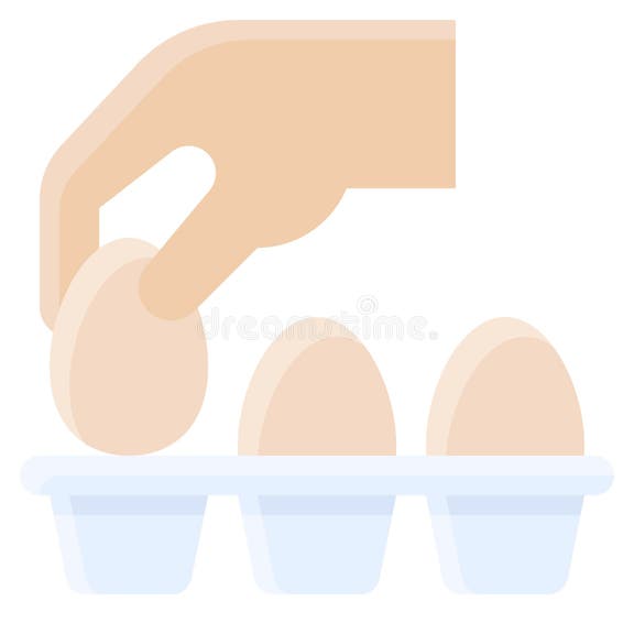 Egg Carton Icon, Bakery and Baking Related Vector Stock Vector ...