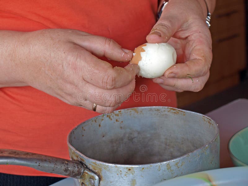 Egg cleaning stock photo. Image of making, scoop, shell - 18796360