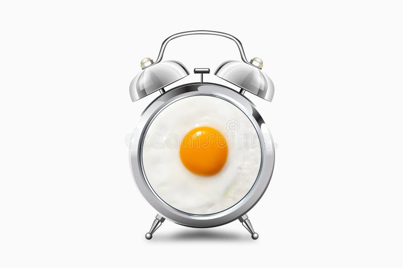 Egg - in the Clock. it`s Time Concept Stock Image - Image of december ...