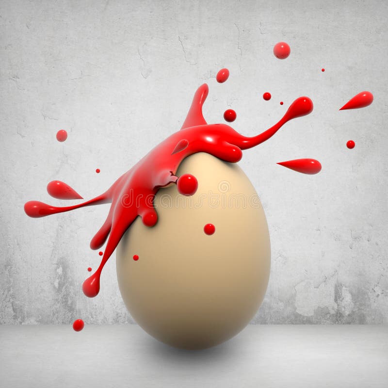 Egg color splash stock illustration. Illustration of drop - 29376935