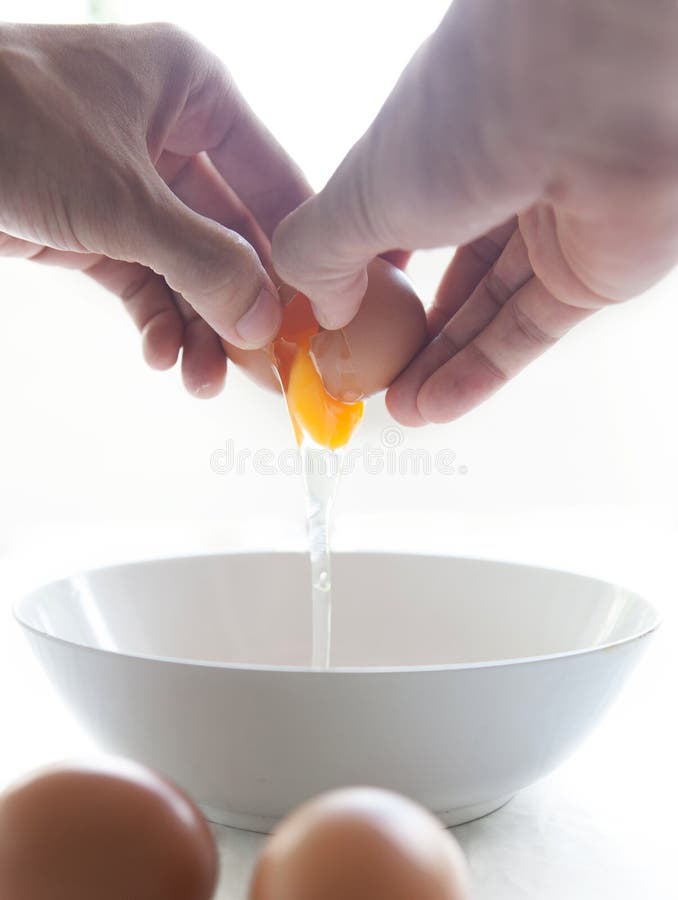 Pouring Egg White Background Stock Image - Image of hand, healthy: 63405957