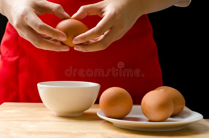 Egg stock photo. Image of chef, baking, cook, fresh, broken - 77299332
